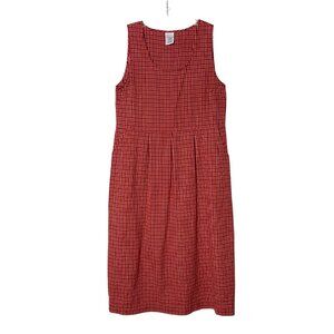 Bobbie Brooks | Dresses | Vyg Bobbie Brooks Red Plaid Sleeveless ...
